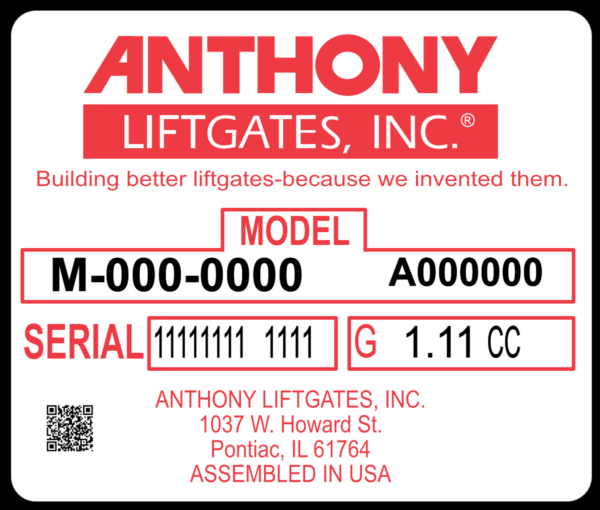 Anthony Liftgate Parts | Intercon Truck - Baltimore - Philadelphia